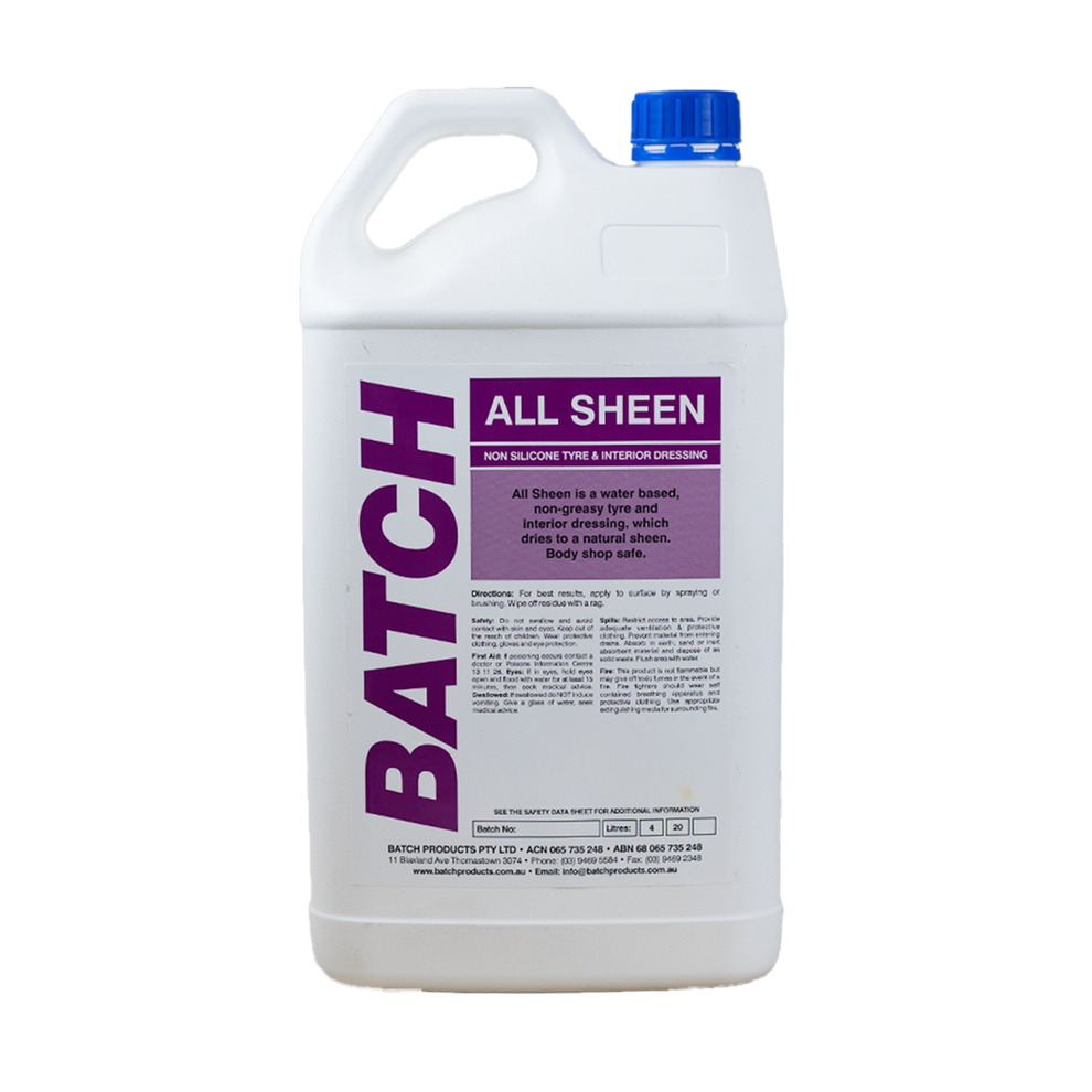 ALL SHEEN – Batch Products