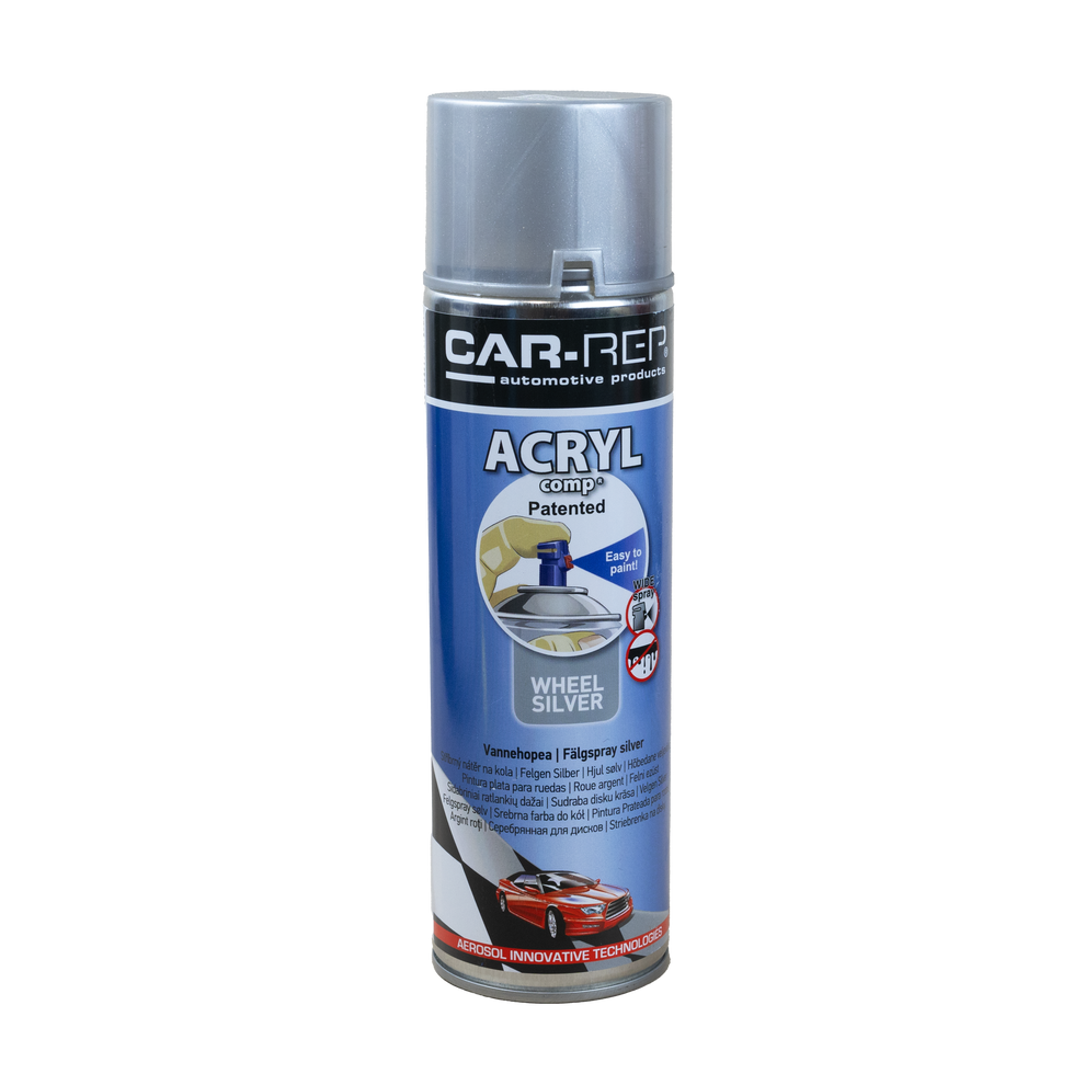 CAR-REP WHEEL SILVER AEROSOL – Batch Products