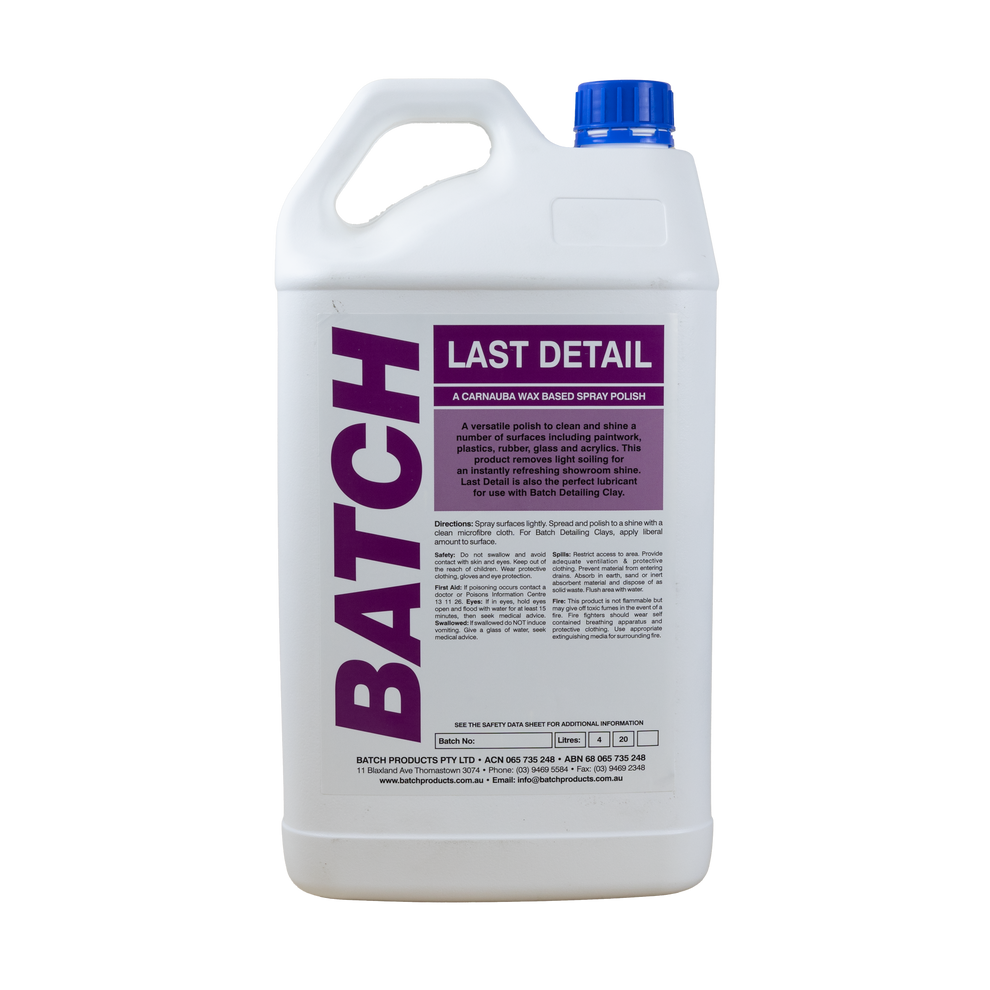 LAST DETAIL – Batch Products