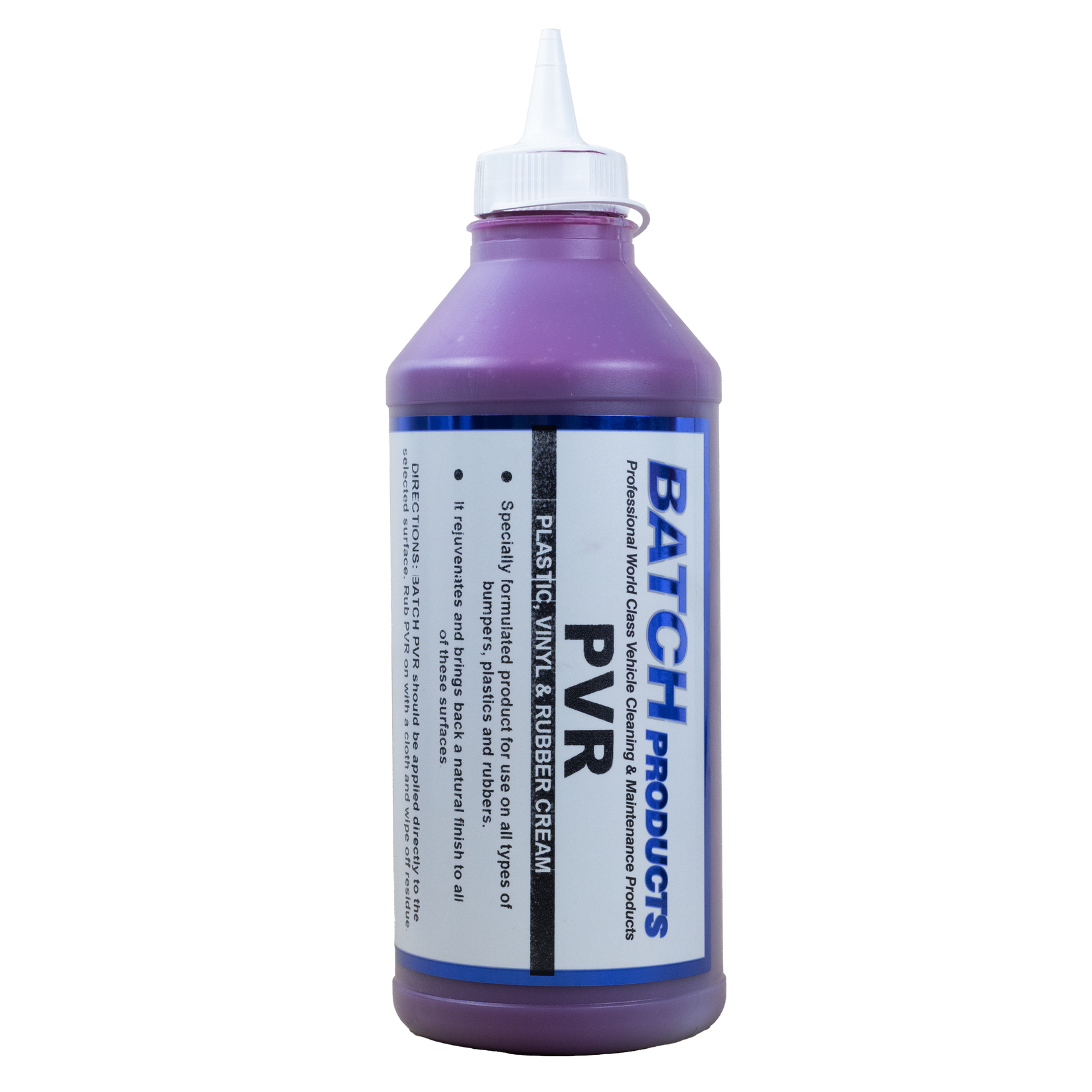 PVR PLASTIC VINYL & RUBBER – Batch Products