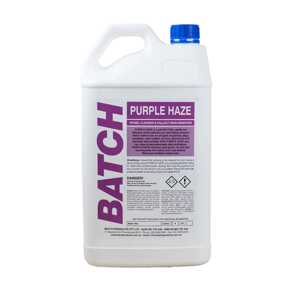 Purple Haze – Batch Products
