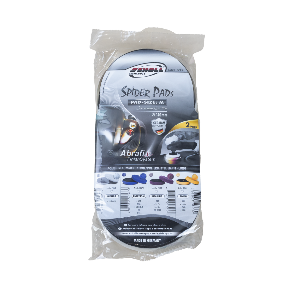 SCHOLL SPIDER PAD – Batch Products