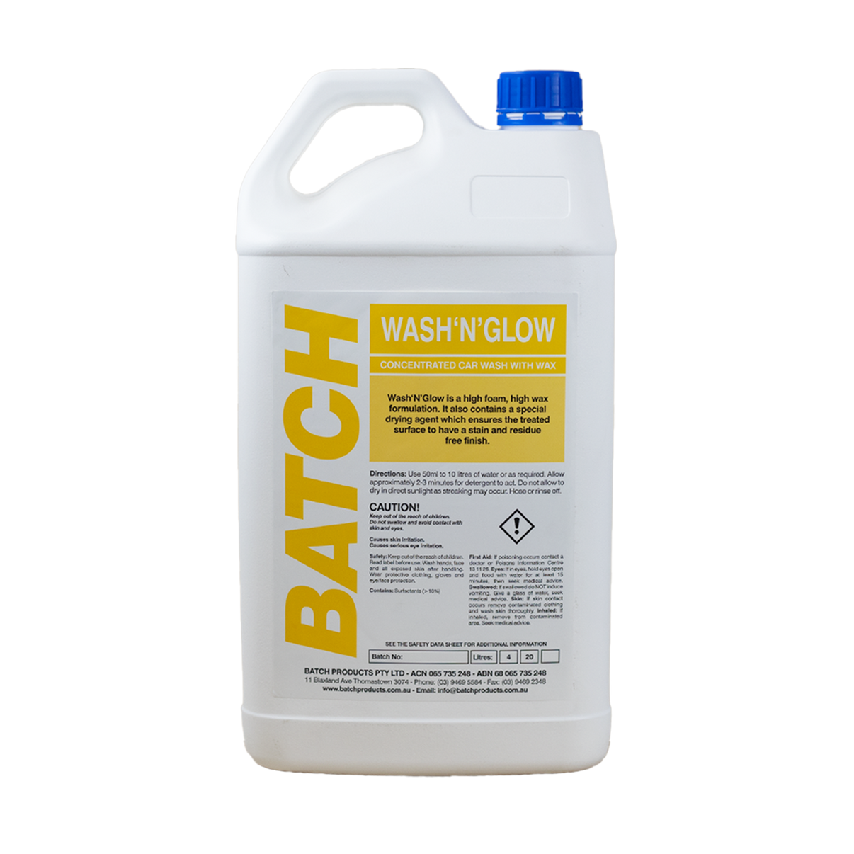 Wash N Glow – Batch Products