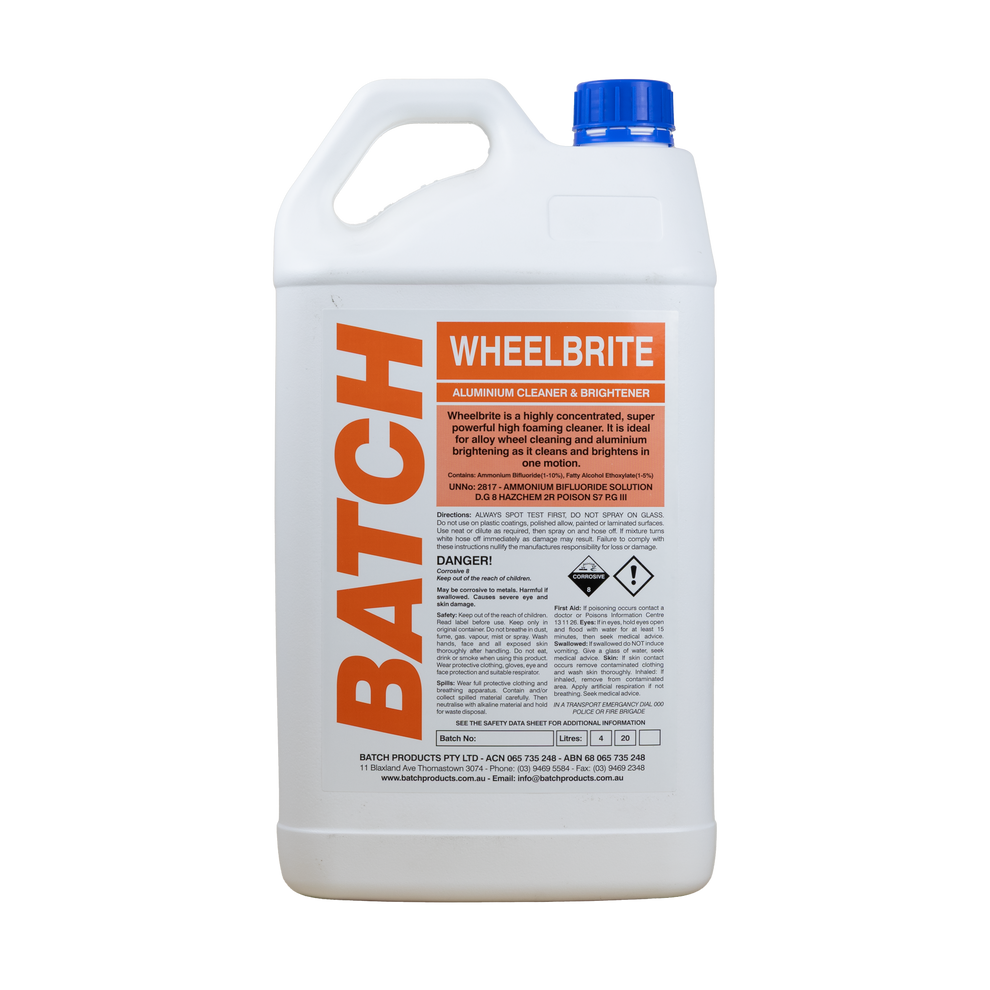 WHEEL BRITE – Batch Products